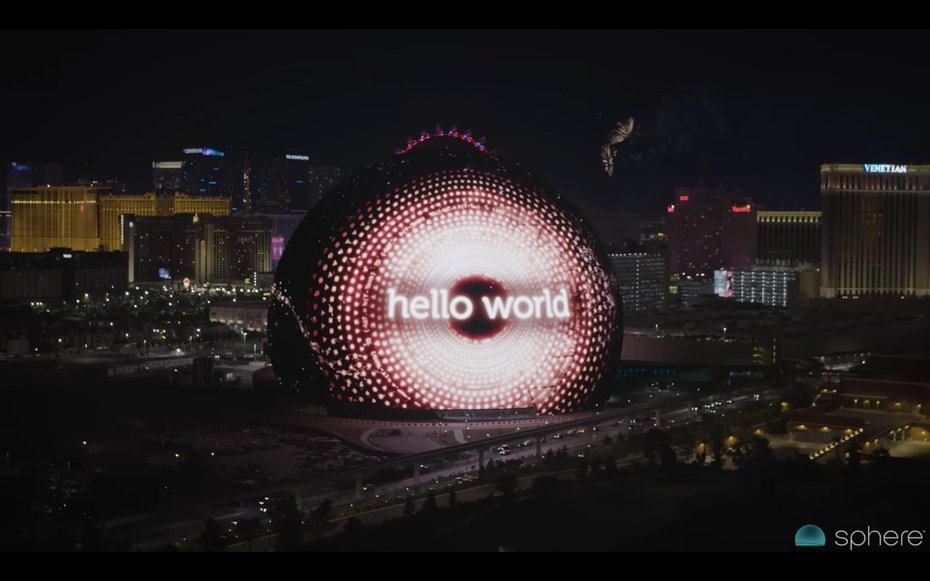 Das sind die spektakulärsten Aufnahmen der MSG Sphere | t3n – digital ...